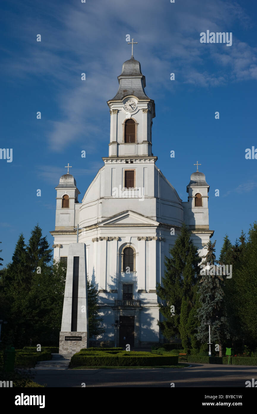 Church in Gherla, Romania Stock Photo - Alamy