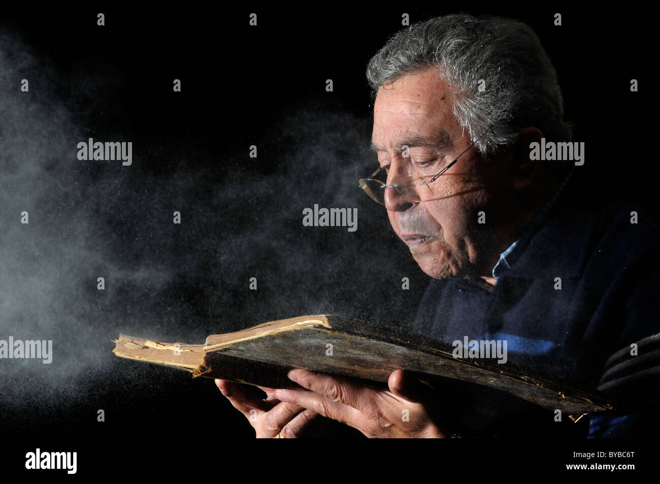 Blowing dust book hi-res stock photography and images - Alamy