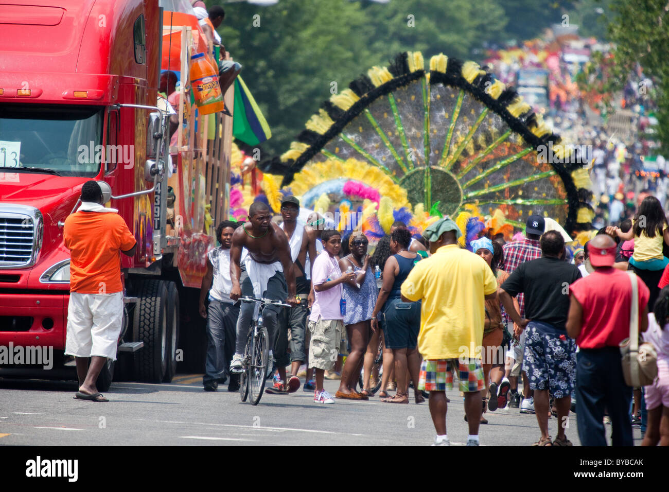 Launched by a large Caribbean-style parade with dancers, the DC ...