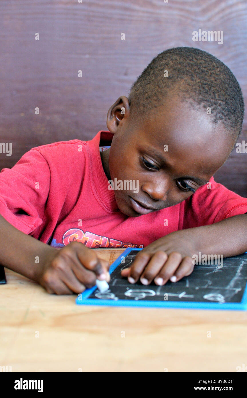 Children Writing Slate