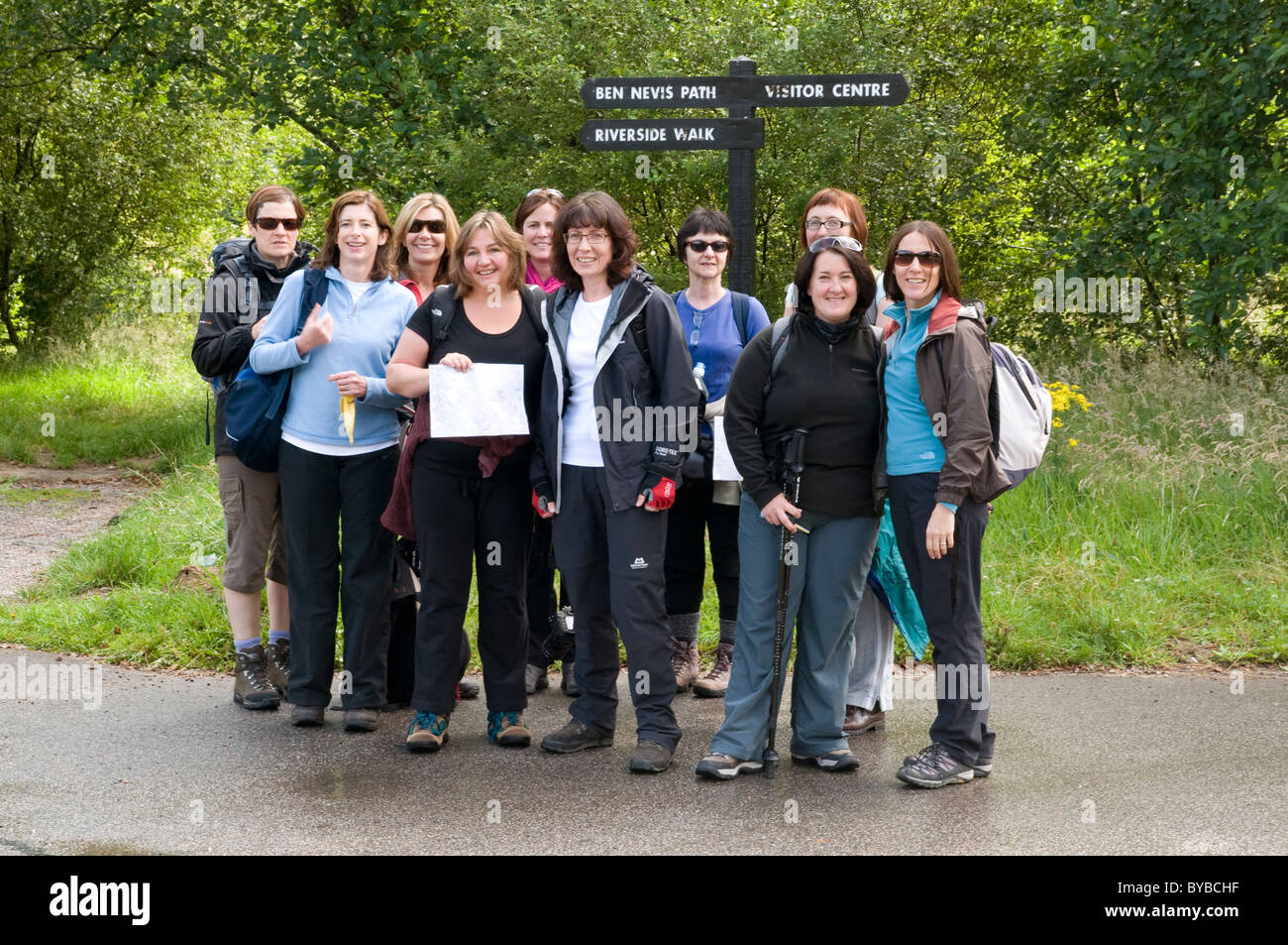 Hikers Walkers Women Female High Resolution Stock Photography and ...