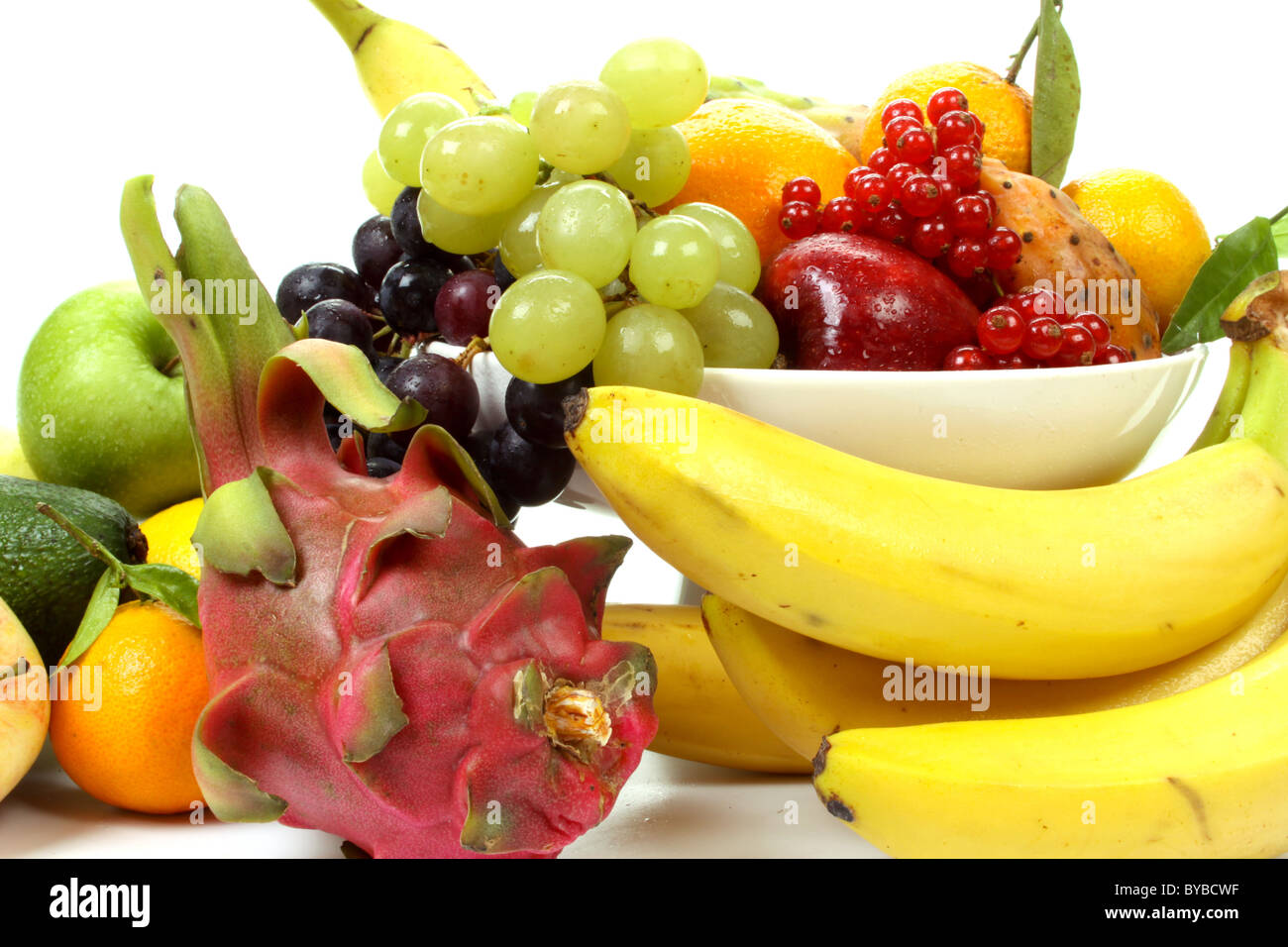 Composition of several fruits Stock Photo - Alamy
