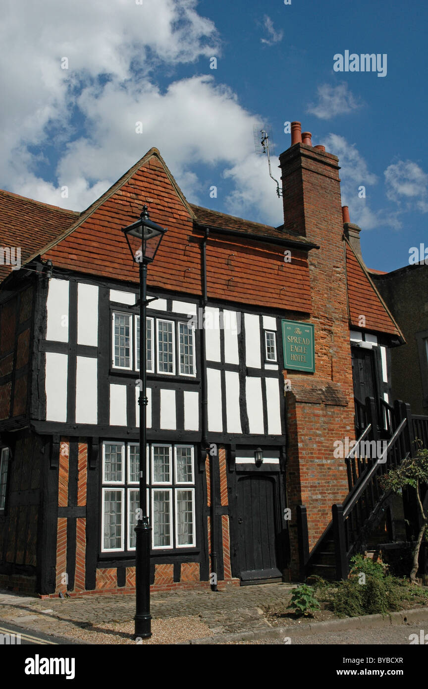 The Old Market Hall, Midhurst. Now part of the Spread Eagle Hotel Stock ...