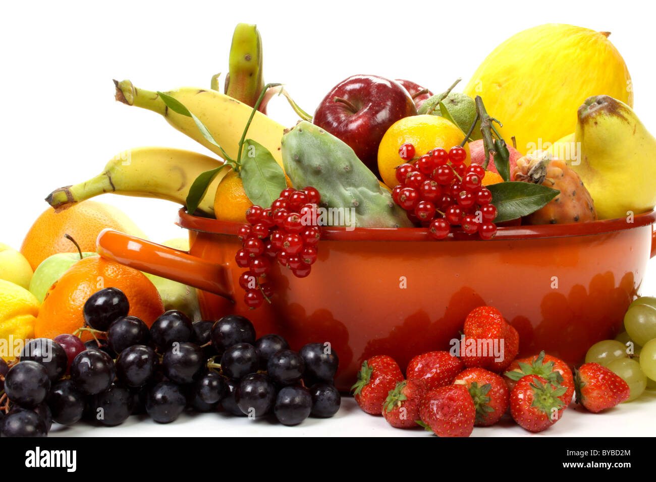 Composition of several fruits and vegetables Stock Photo - Alamy