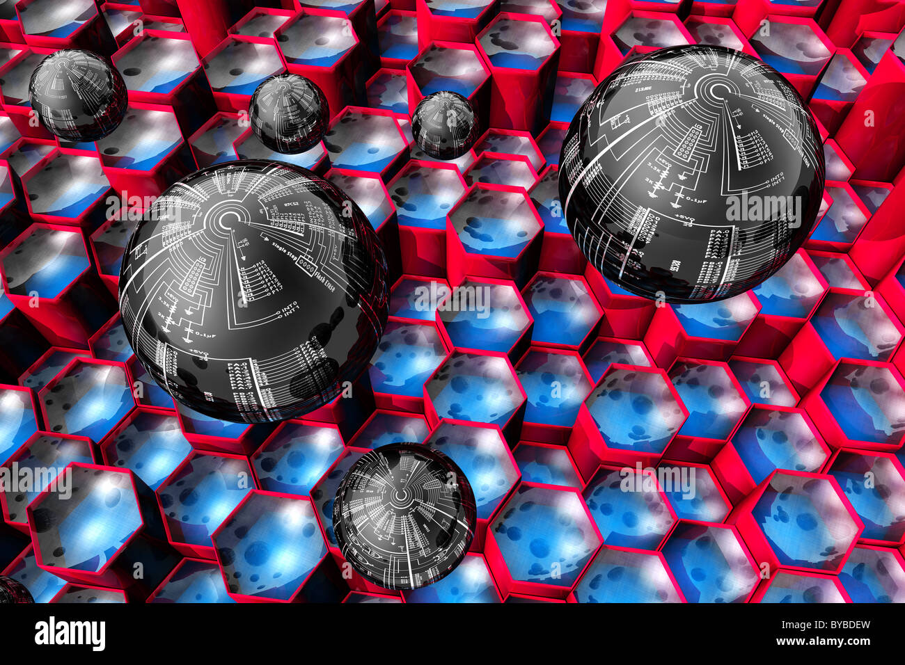 Miniaturization of electronics Stock Photo - Alamy