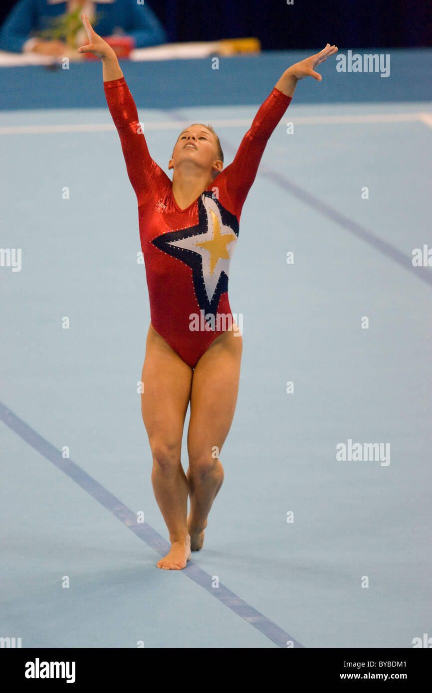 Shawn Johnson Leotard Rip