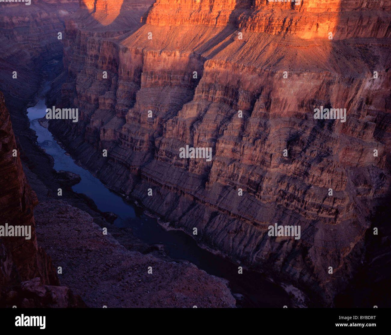 Colorado river from tuweep overlook hi-res stock photography and images ...
