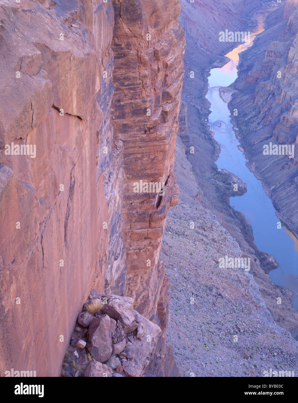 Colorado River from Tuweep Overlook, Grand Canyon National Park ...