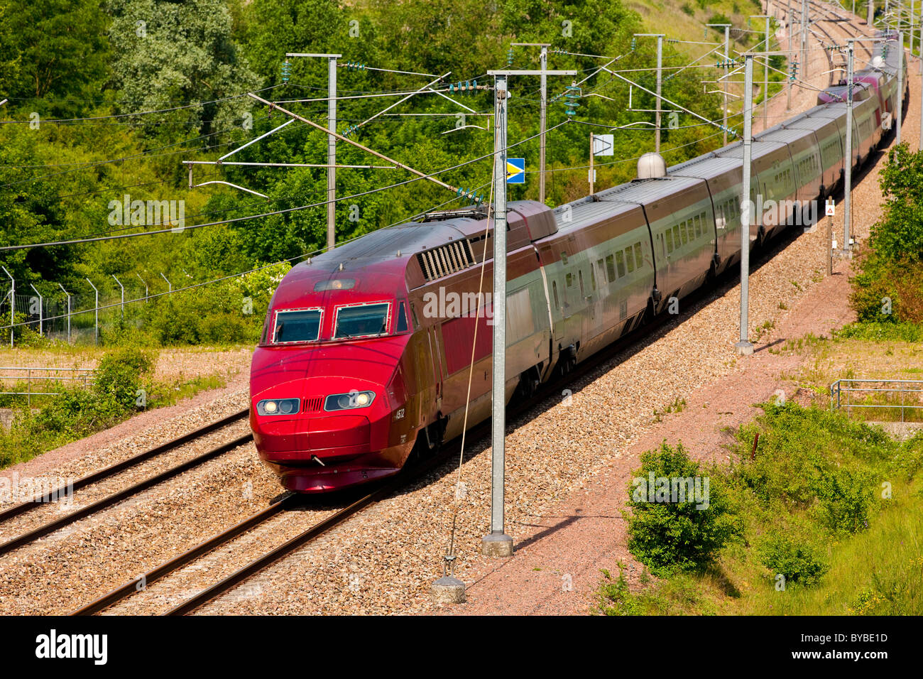Thalys train hi-res stock photography and images - Alamy