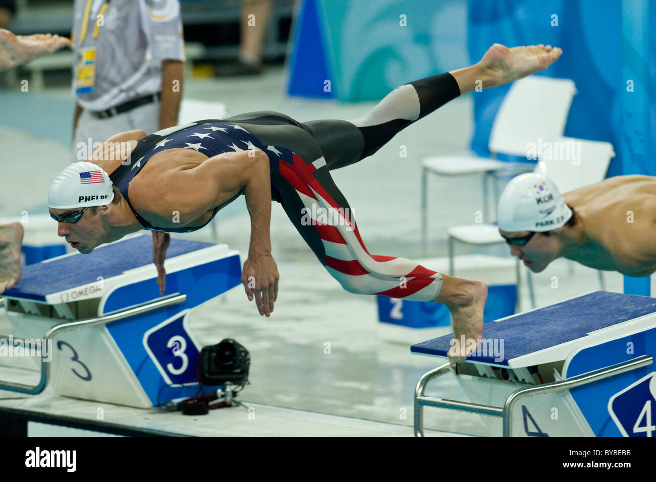 Michael Phelps Swimming