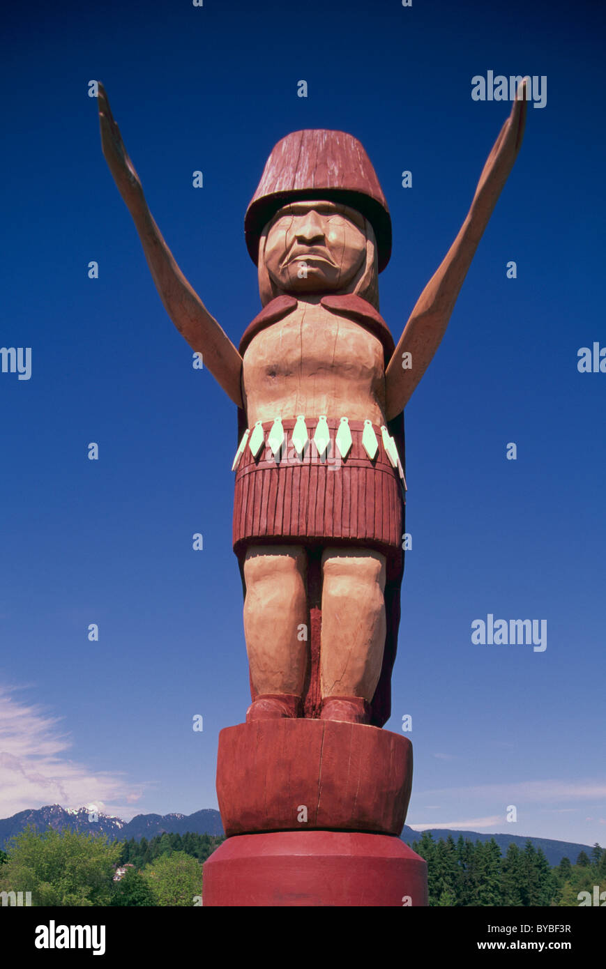 Coast salish welcoming figure hi-res stock photography and images - Alamy