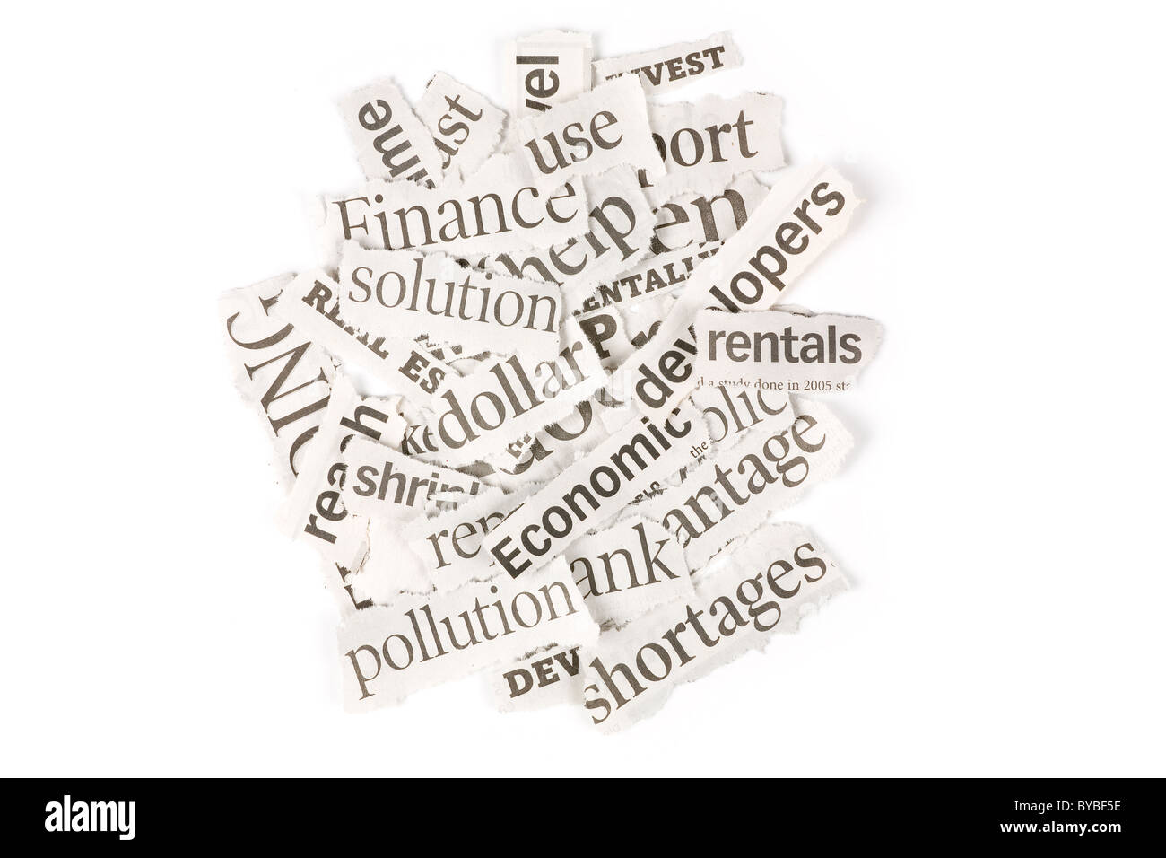 Newspaper Headlines close up for background Stock Photo - Alamy