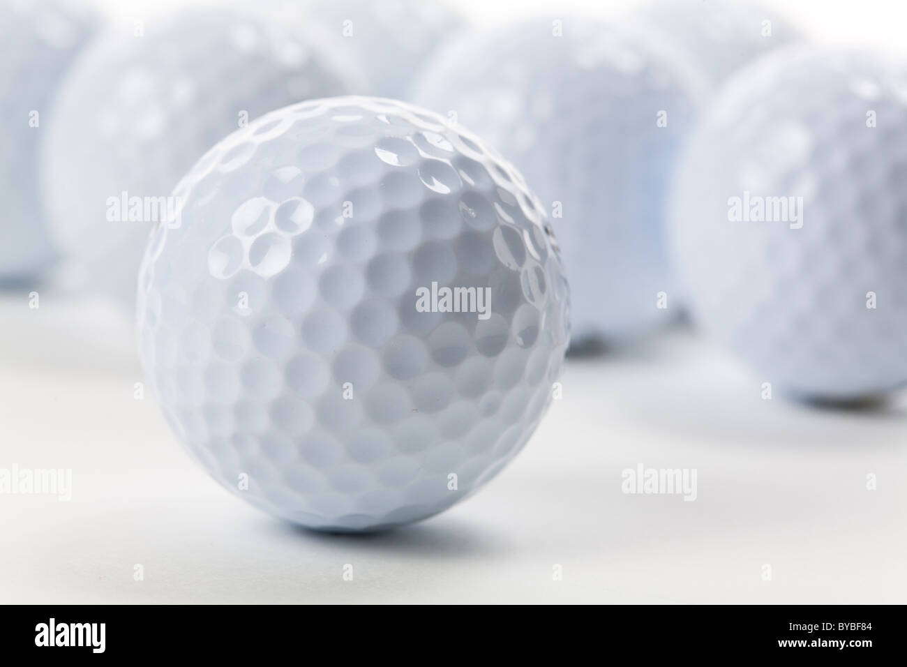 Golf Ball close up shot Stock Photo - Alamy