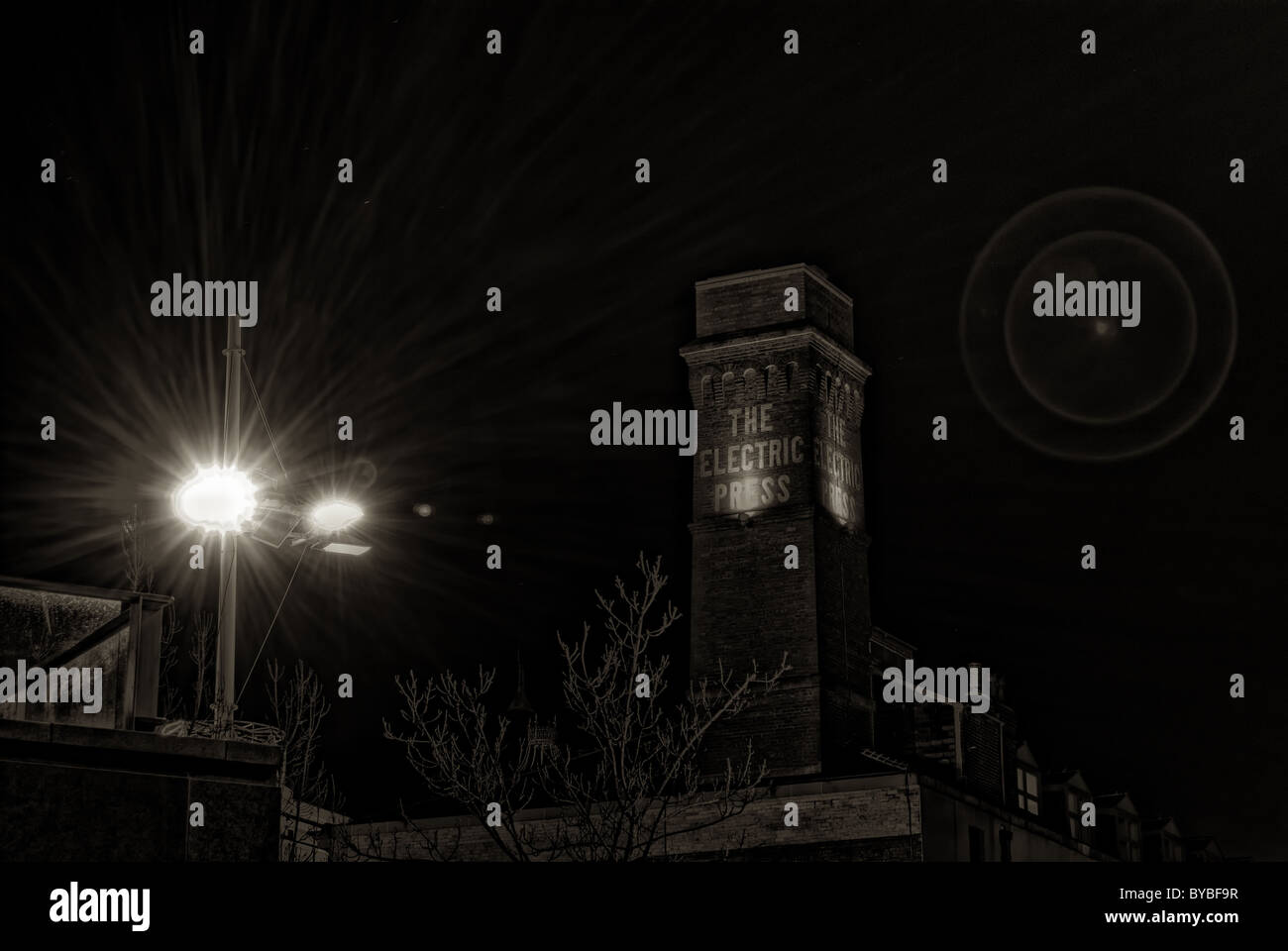 The Electric Press Stock Photo - Alamy