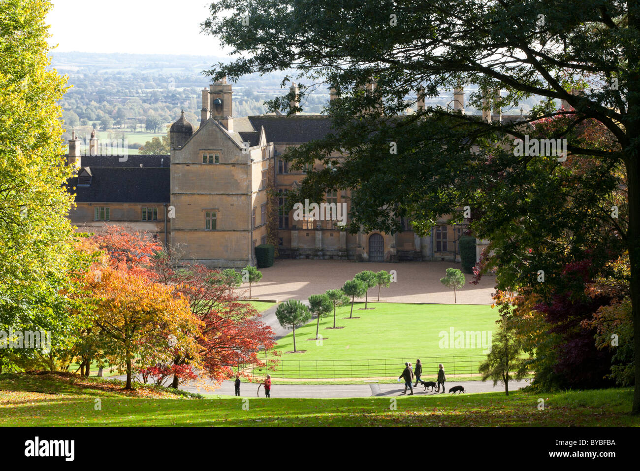 Autumn colours in the Cotswolds at Batsford Arboretum, Batsford Park ...