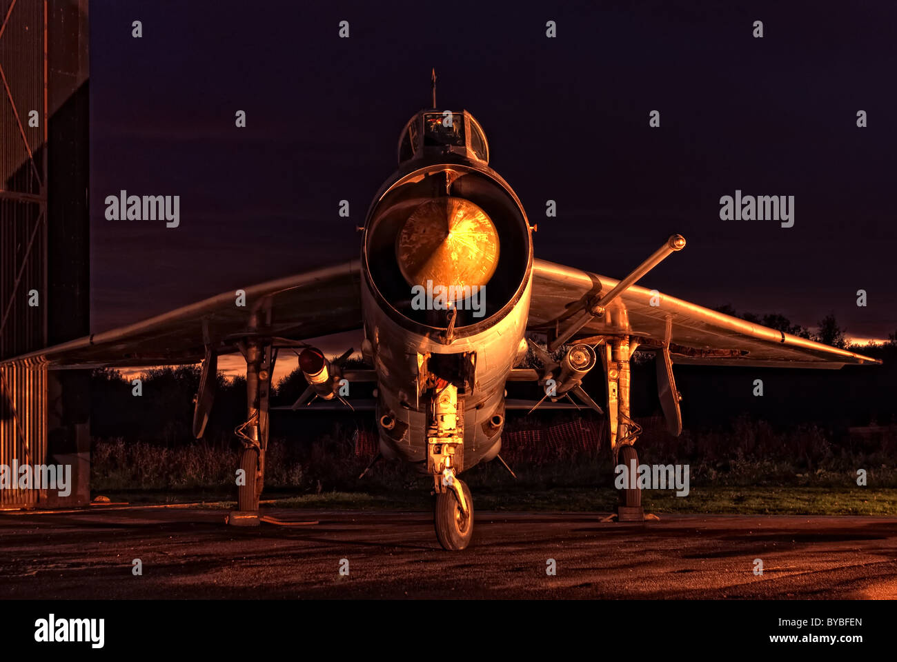 English Electric Lightning F6 Stock Photo - Alamy