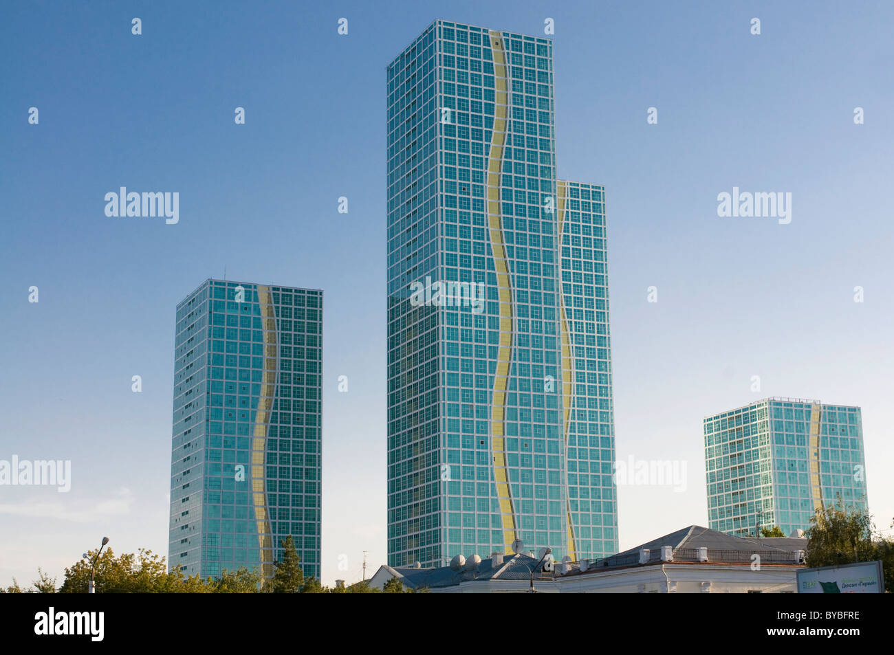 Modern skyscrapers, Astana, Kazakhstan, Central Asia Stock Photo - Alamy