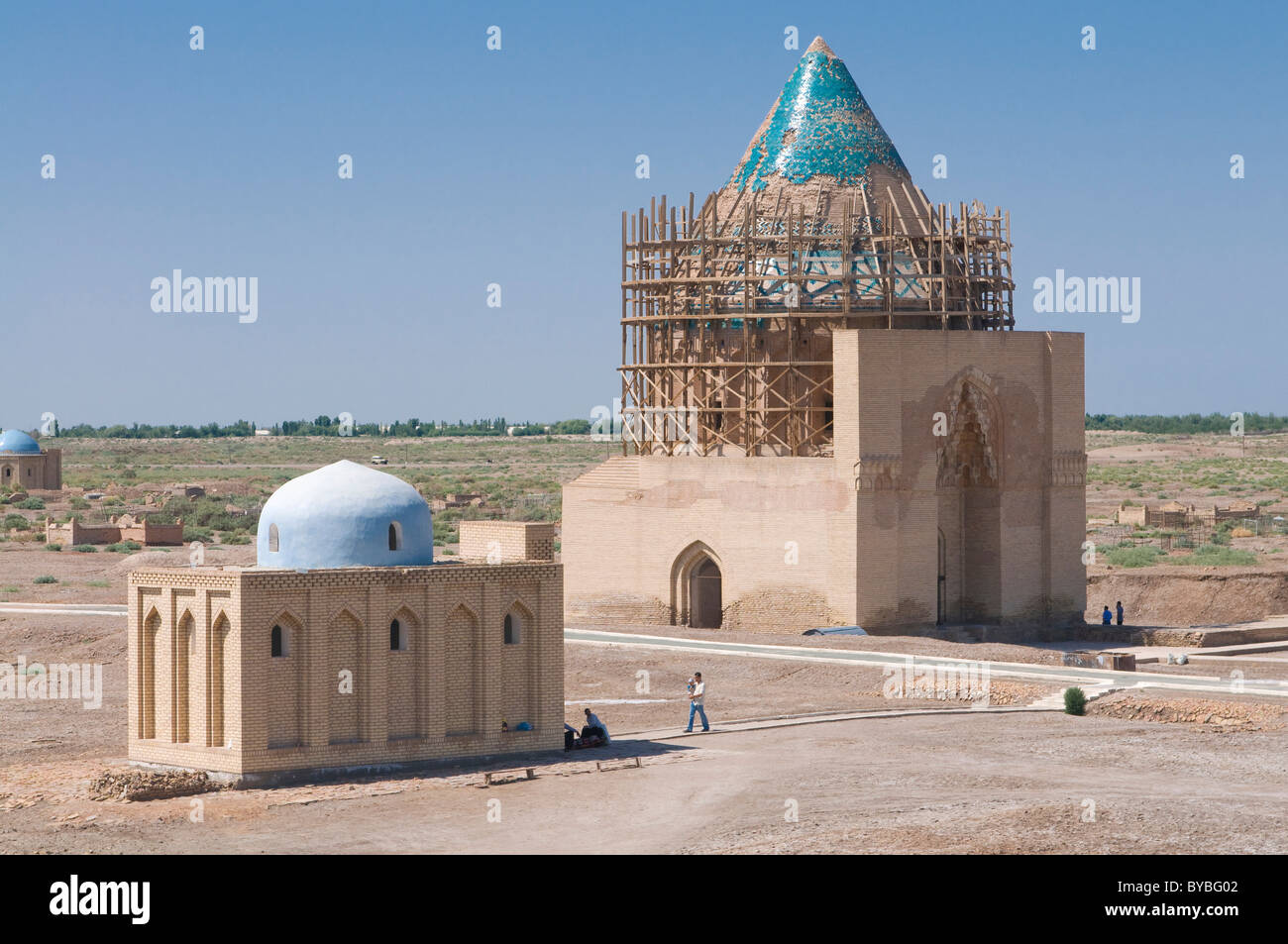 Mosque in Konye-Urgench, Turkmenistan, Central Asia Stock Photo - Alamy
