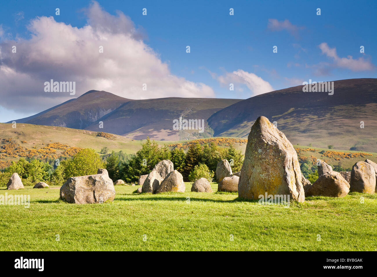 Castlerigg Stone Circle near Keswick Stock Photo - Alamy