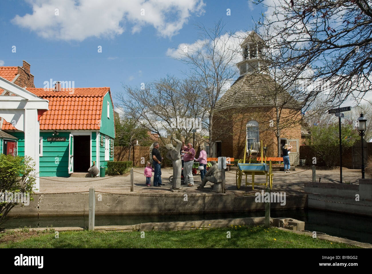 Dutch Village Bell Tower Holland, Michigan USA Stock Photo - Alamy