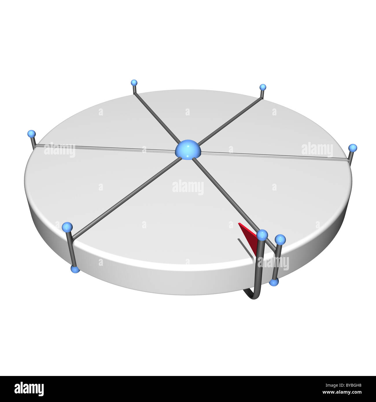 White game table of good luck and choice of the best, 3d, it is ...