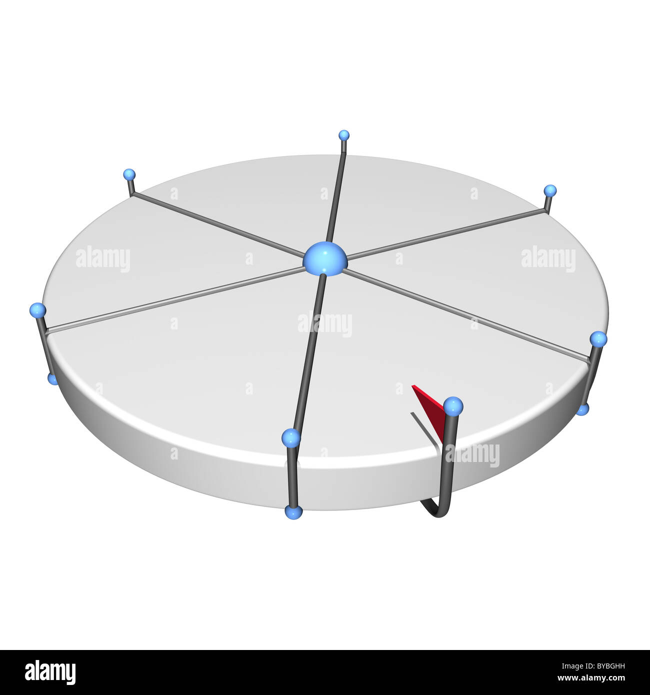 White game table of good luck and choice of the best, 3d, it is ...