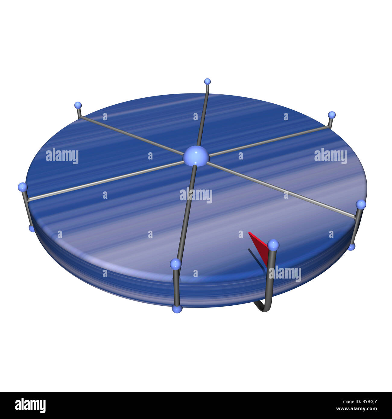 Dark blue game table of good luck and choice of the best, 3d, it is ...