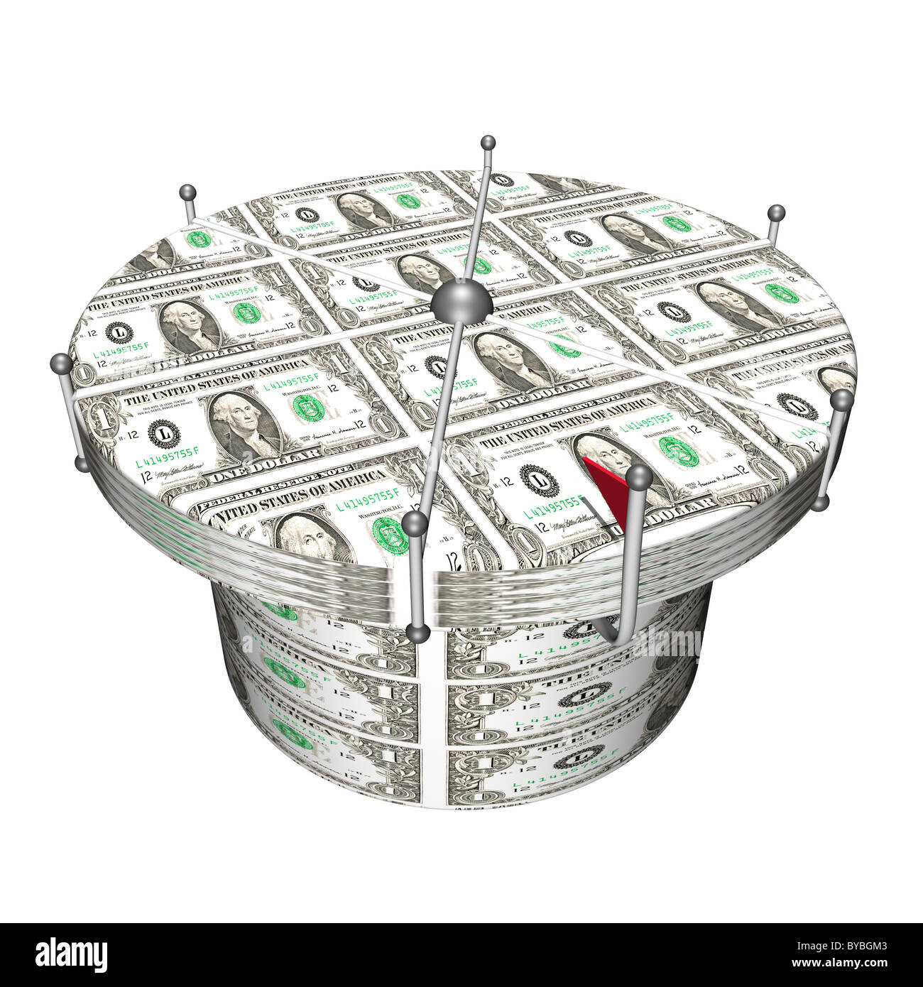 Dollar game table of good luck and choice of the best, 3d, it is ...