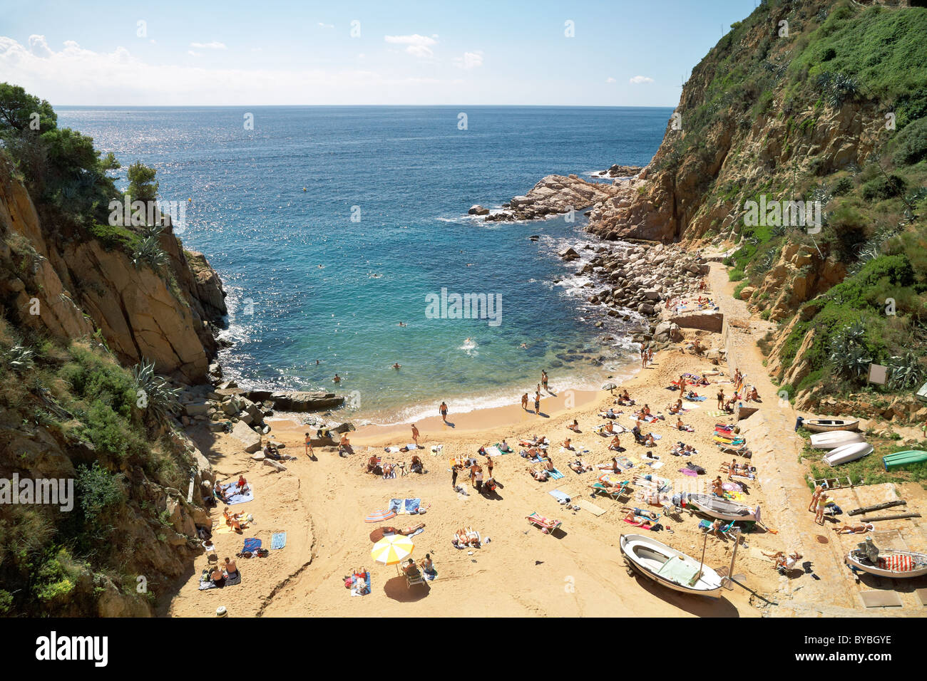 Idyllic cove small beach hi-res stock photography and images - Alamy
