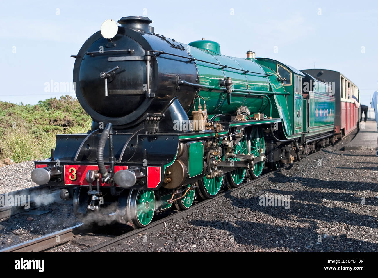 Romney Hythe & Dymchurch Railway Stock Photo - Alamy