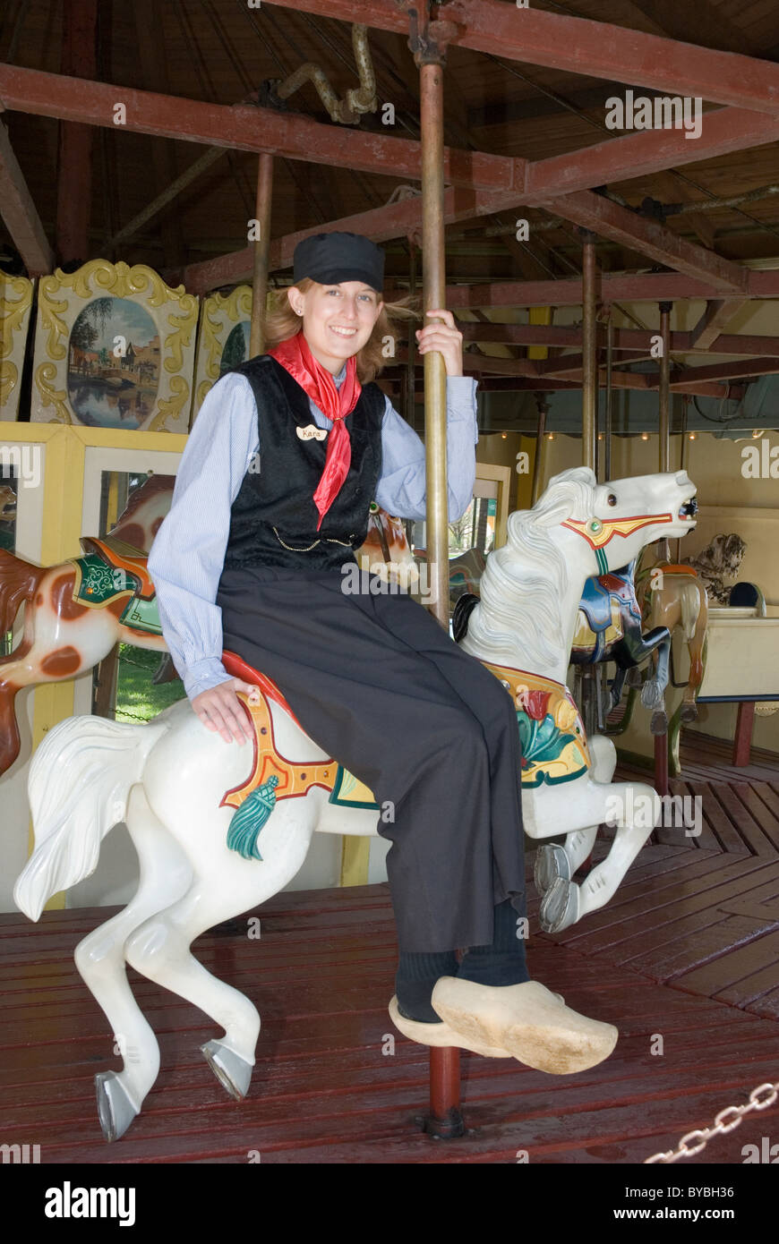 Dutch Village Merry Go Round Holland, Michigan USA Stock Photo - Alamy
