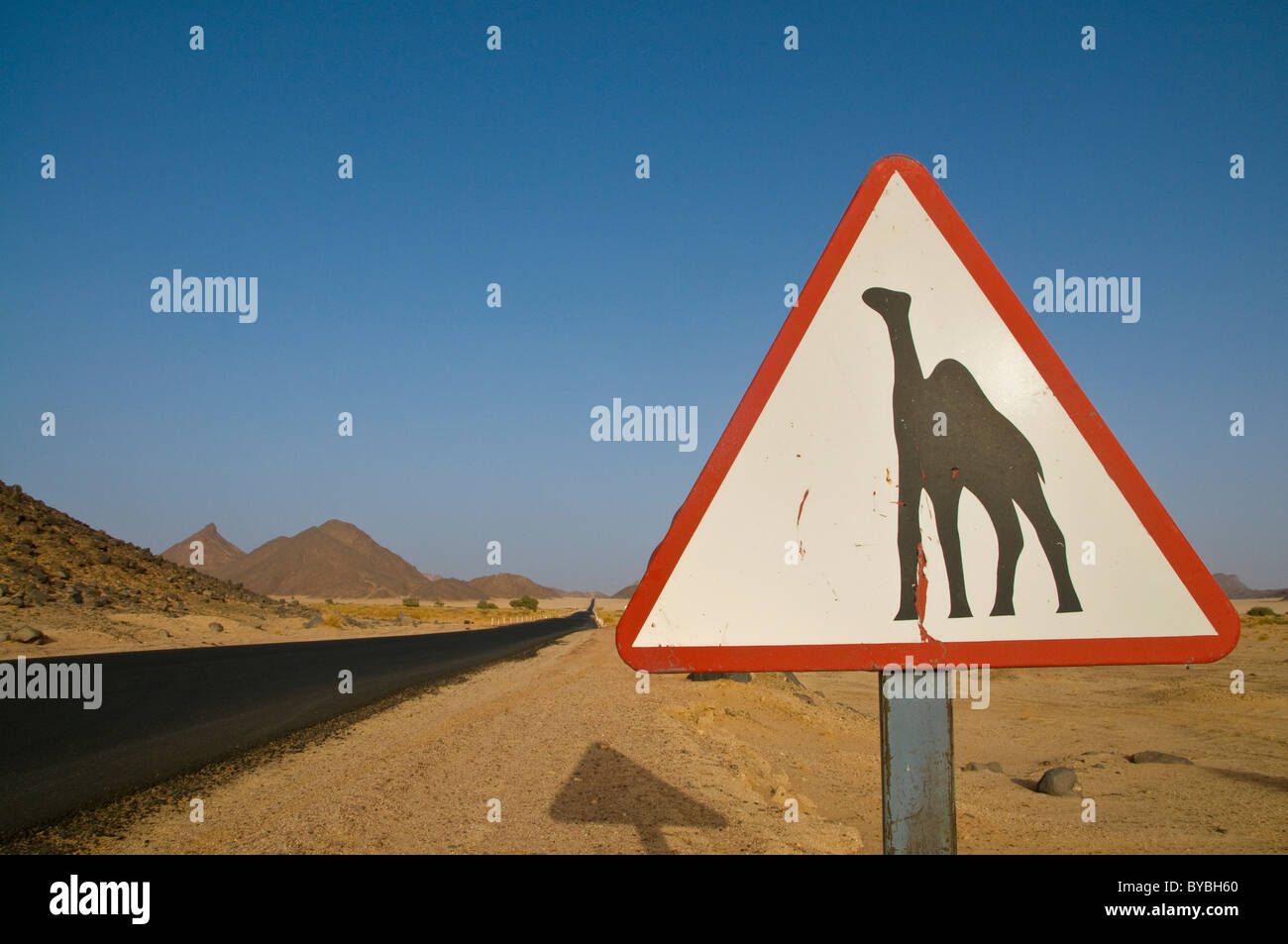 Desert warning signs hi-res stock photography and images - Alamy
