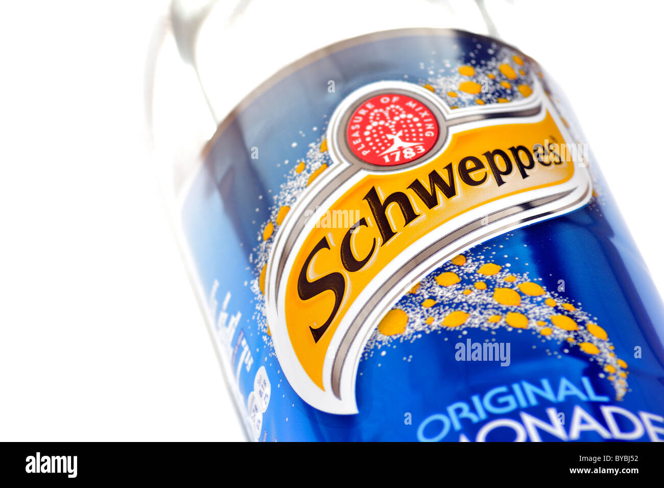 schweppes lemonade bottle england uk Stock Photo - Alamy