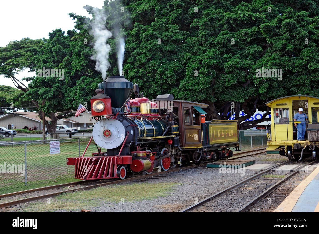 Sugar Cane Train Lahaina Kaanapali Maui Hawaii Stock Photo - Alamy