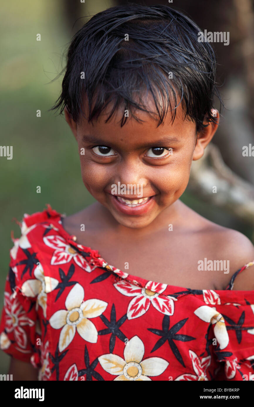 little girl in South Bangladesh Stock Photo - Alamy