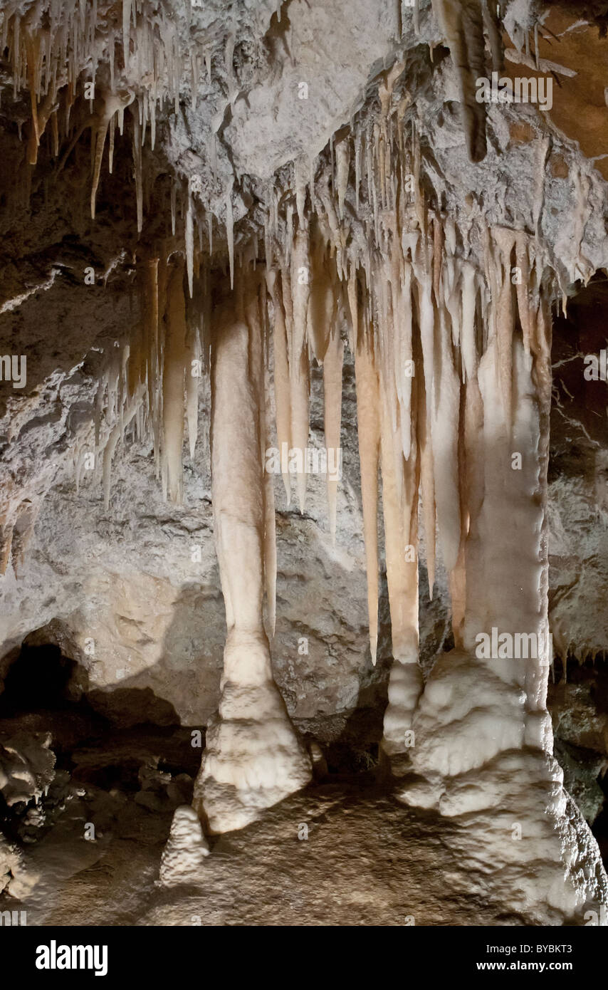 Cave stalactites stalagmites pillar High Resolution Stock Photography ...