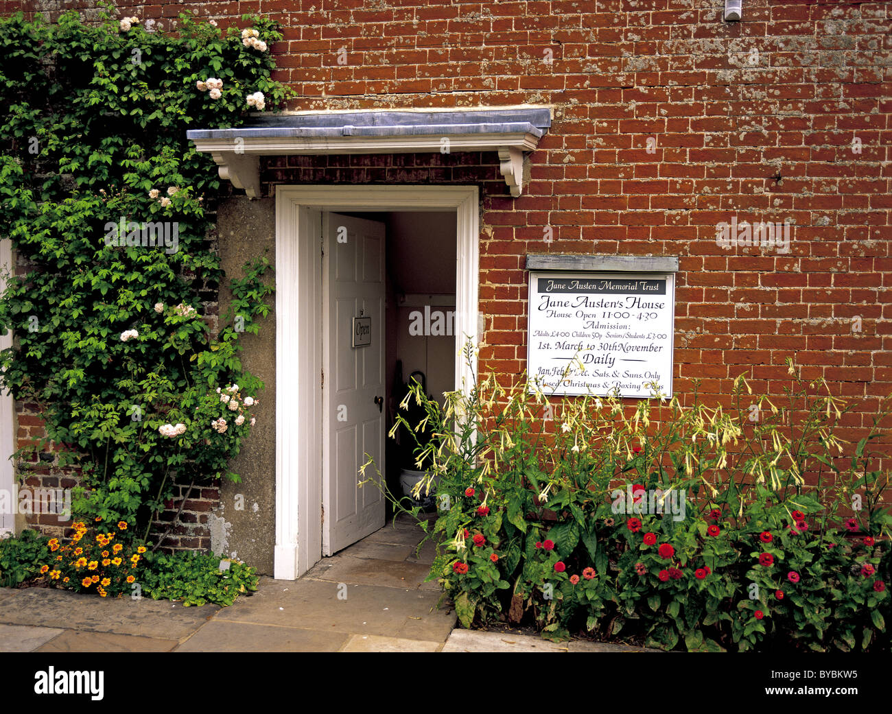 Jane Austen House, Chawton, Hampshire, England Stock Photo - Alamy