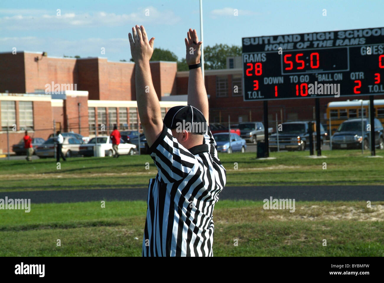 Referee signals hi-res stock photography and images - Alamy