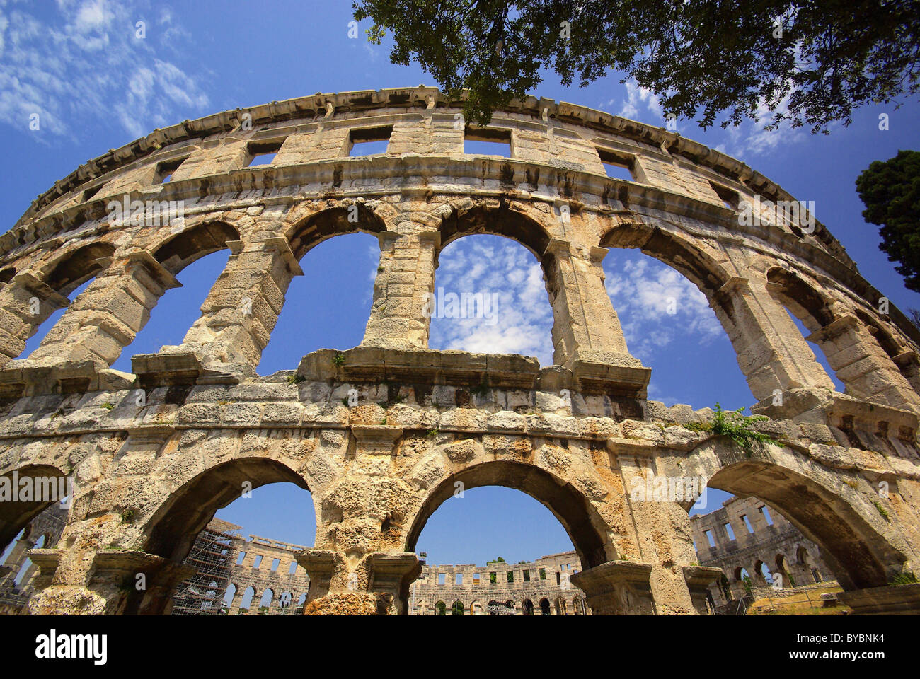 Pula amphitheatre hi-res stock photography and images - Alamy