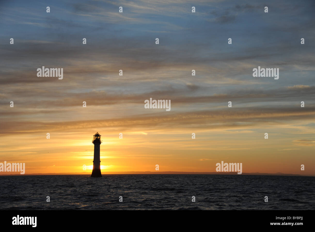 Bell rock lighthouse scotland stevenson hi-res stock photography and ...