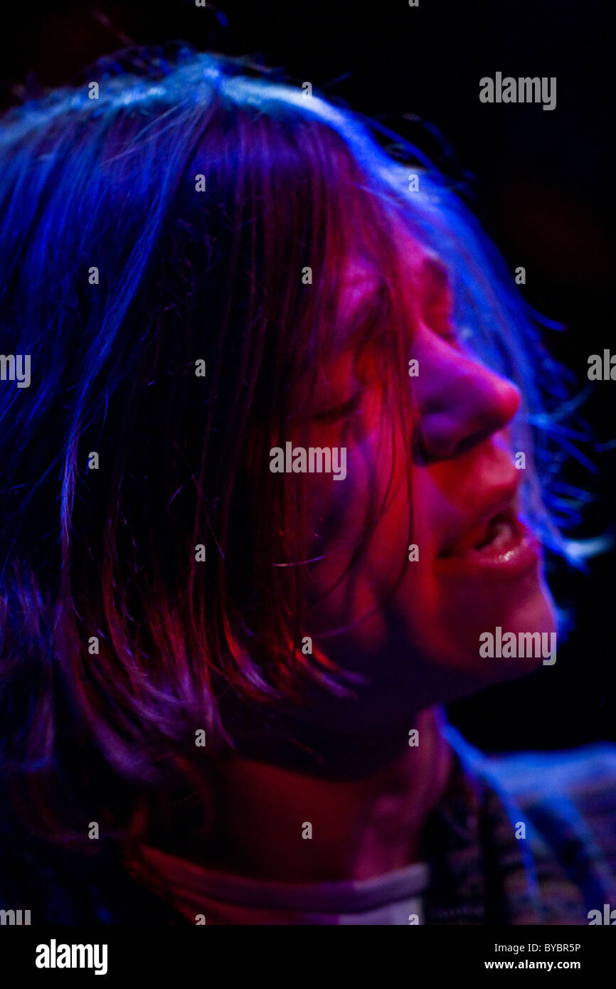 Cage the Elephant Rock Band featuring Matthew Shultz in concert Stock ...