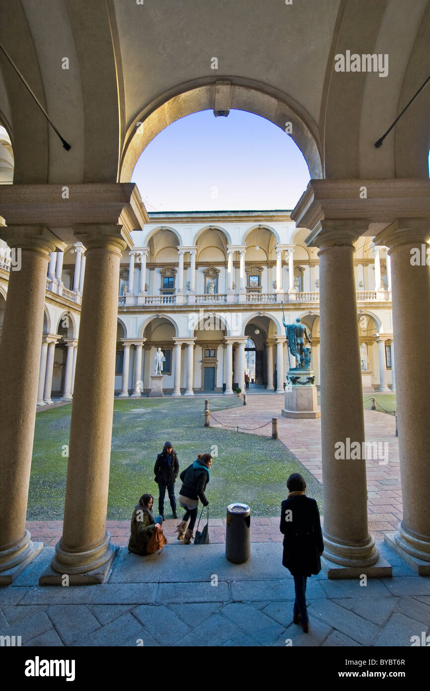 Milan Brera Academy Fine Arts High Resolution Stock Photography and ...