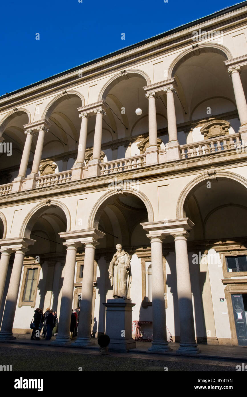 Milan brera academy fine arts hi-res stock photography and images - Alamy