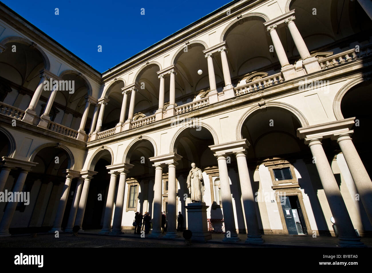 Academy of Fine Arts, Accademia Brera, Milan, italy Stock Photo - Alamy