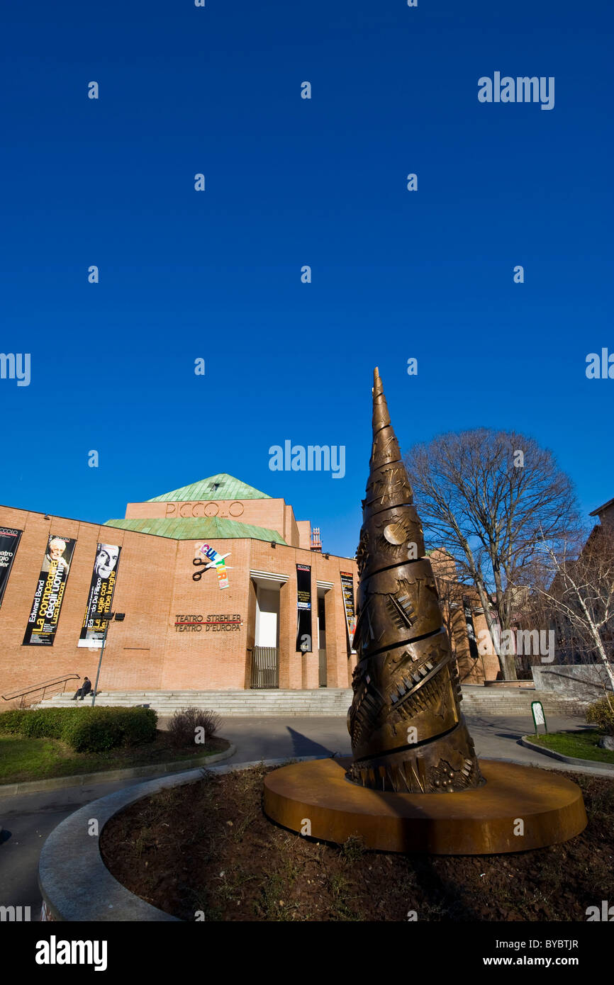 Piccolo Theater Strehler, Piccolo Tatro Strehler, Milan, italy Stock ...