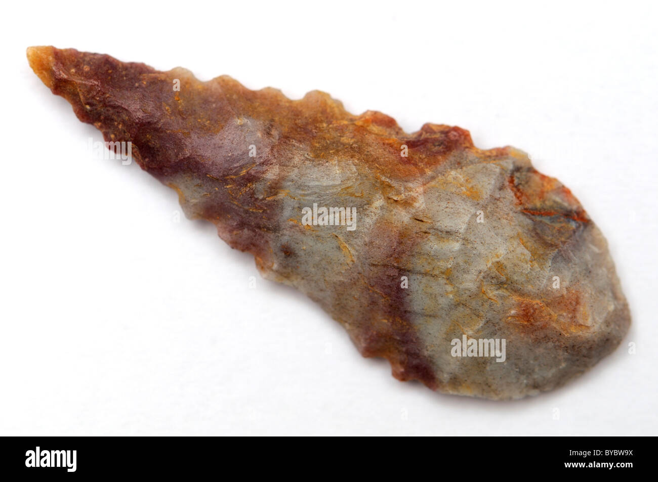 Neolithic Flint Arrowhead c4000BC (Sahara desert Stock Photo - Alamy