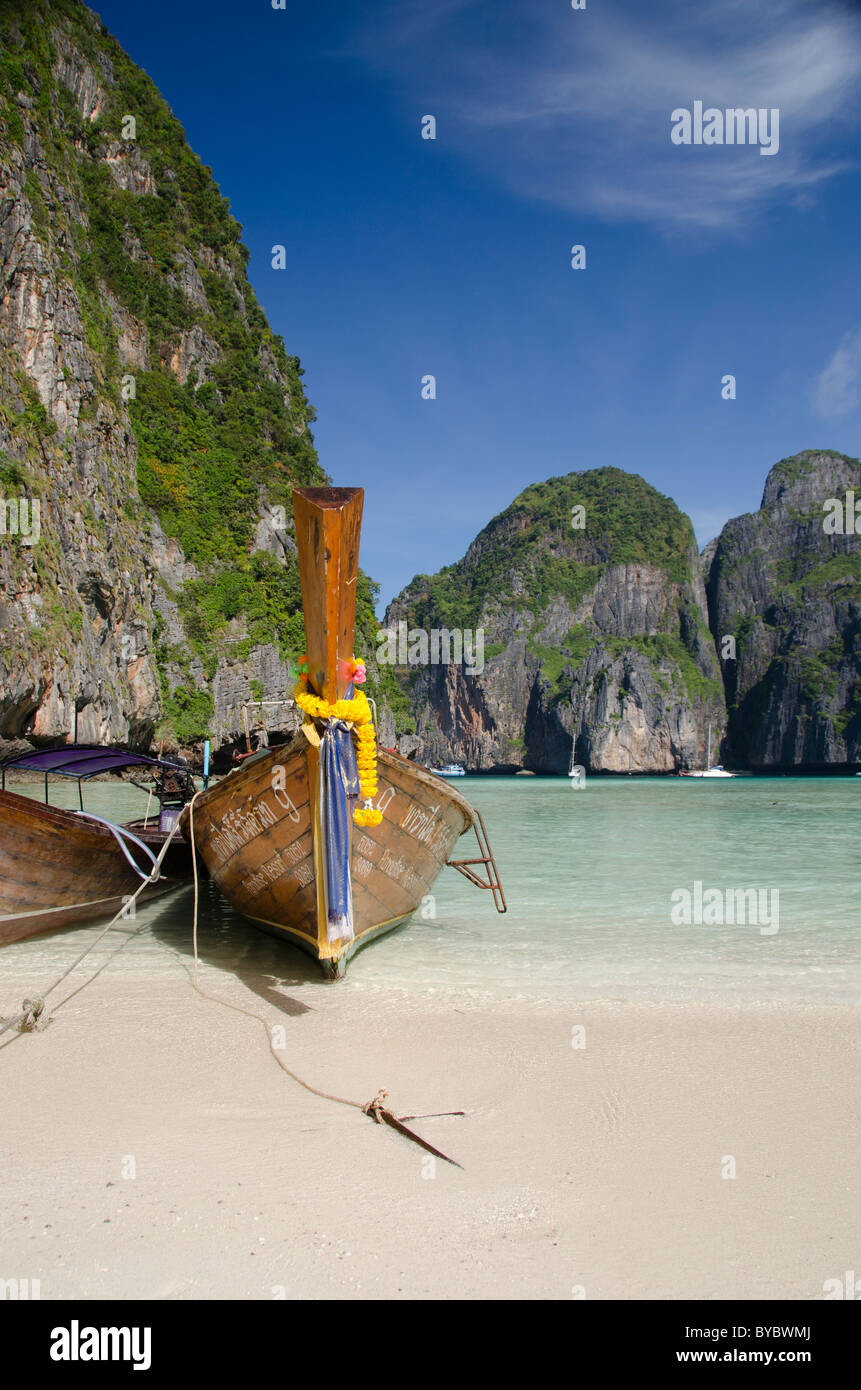 Thailand, Andaman Sea, Phuket. Maya Bay, Phi Phi Leh (aka Phi Phi ...