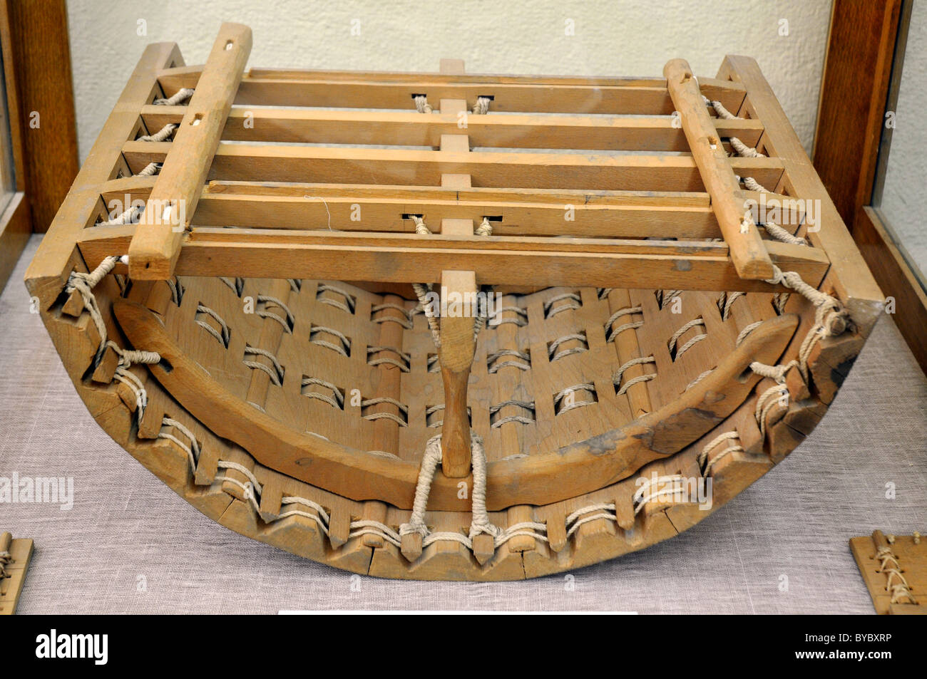 Model showing the method of construction of the Khufu ship, or King ...