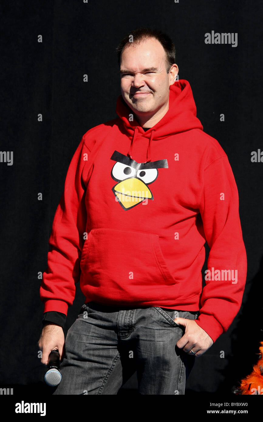 PETER VESTERBACKA RIO ANGRY BIRDS GAME LAUNCH CENTURY CITY LOS ANGELES ...