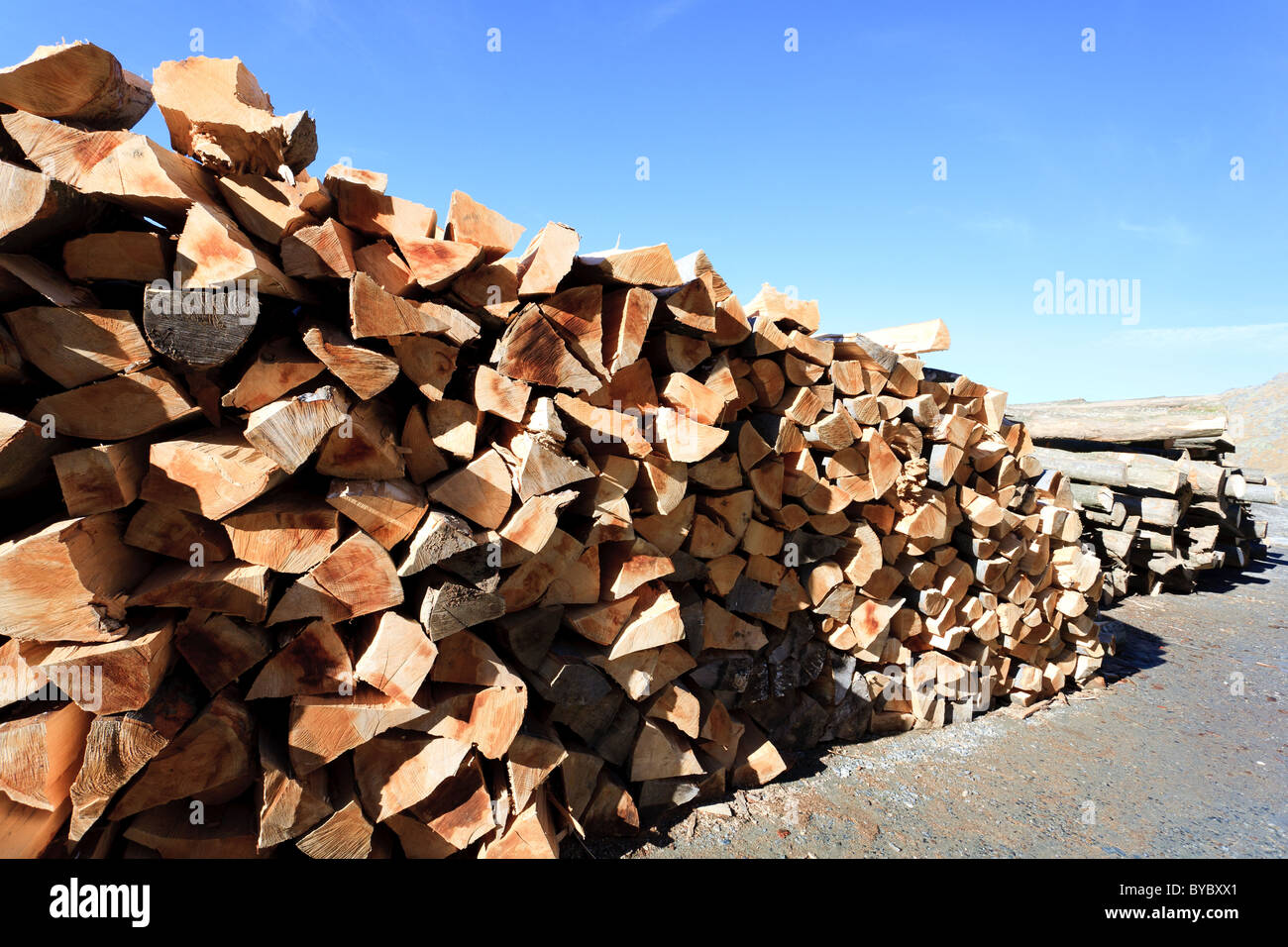 Firewood under hi-res stock photography and images - Alamy